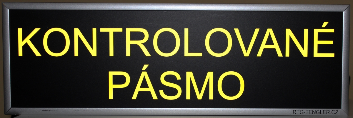 Kontrolované pásmo detail | rtg-tengler